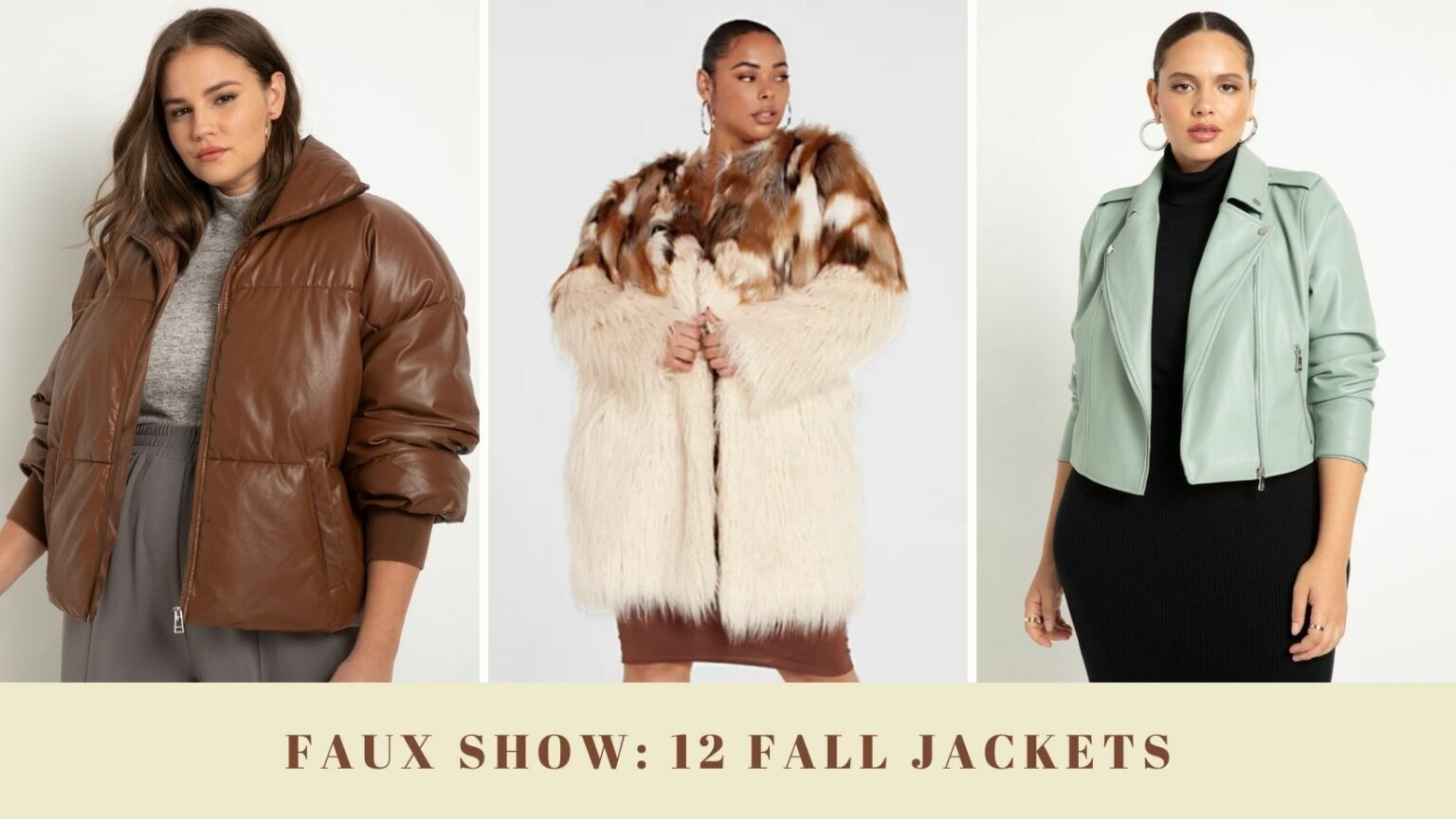 Faux Show: 12 Fall Jackets - The Fat Girls Guide